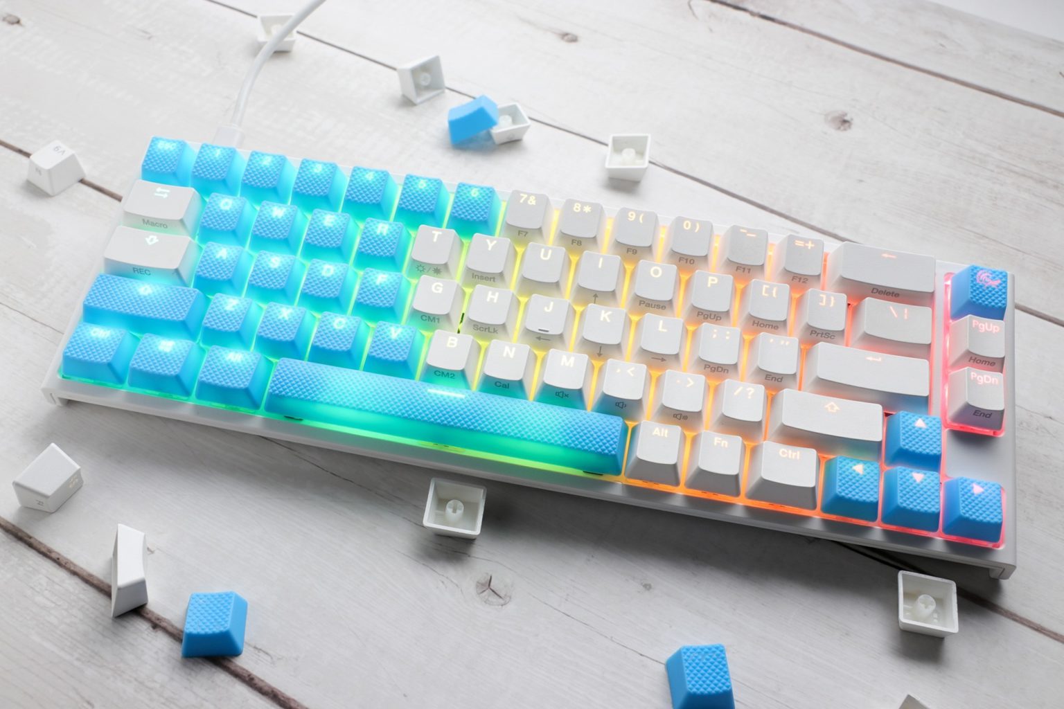 Ducky Rubber Keycaps - Pegasum