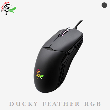 DUCKY FEATHER RGB MOUSE - Encuéntralo en Pegasum