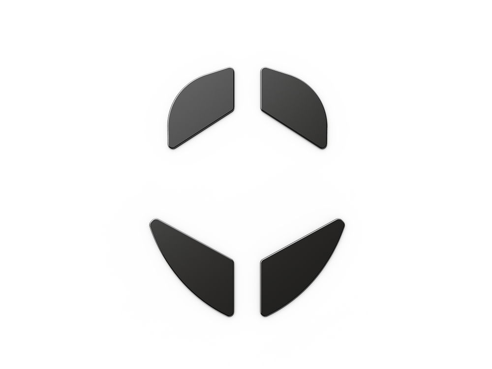 Glorious G-Floats Ceramic Mouse Feet - Pegasum